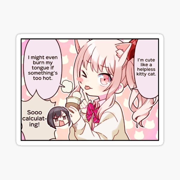 "#29 Cuteness Is Justice!" Sticker for Sale by mizuena | Redbubble