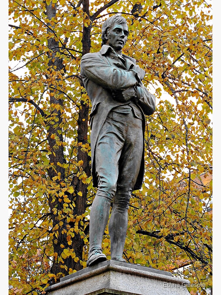 "Robbie Burns " Poster by ethna | Redbubble