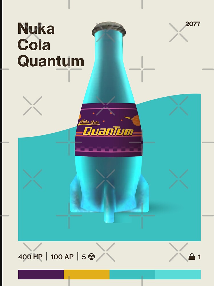"Nuka Cola Quantum Inspired Poster" T-shirt for Sale by MichaelCatelli ...