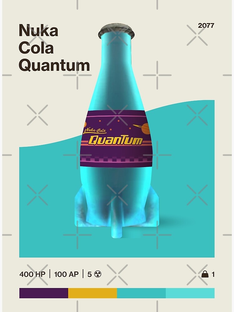 "Nuka Cola Quantum Inspired Poster" Poster for Sale by MichaelCatelli ...