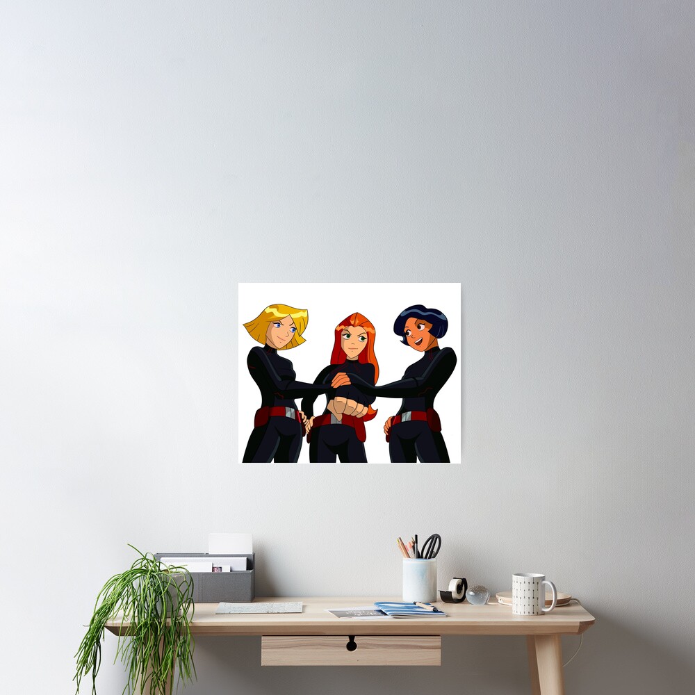"Totally Spies Trio - Evil Professor " Poster for Sale by Matildaaa ...