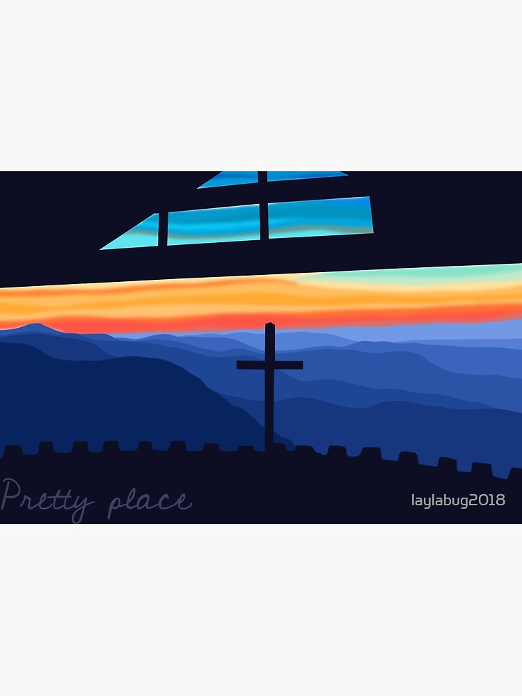"Pretty Place" Poster for Sale by laylabug2018 | Redbubble