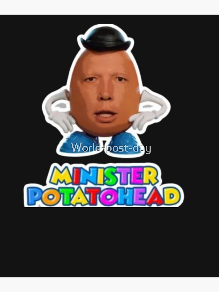 "Potato peter dutton- funny peter dutton meme potatohead" Art Print for ...