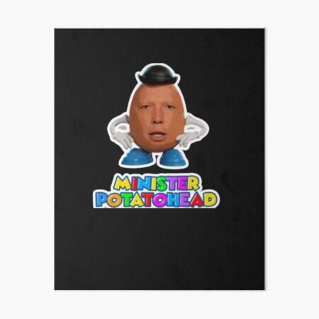 "Potato peter dutton- funny peter dutton meme potatohead" Art Board ...
