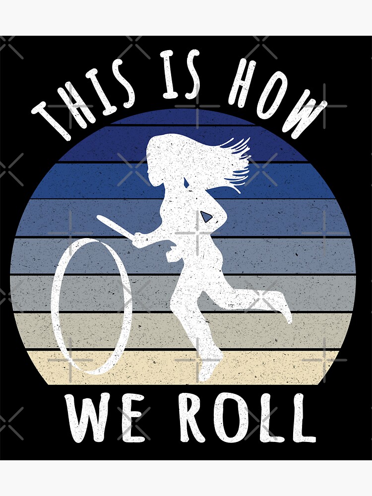 "This Is How We Roll" Sticker for Sale by FunnyClever | Redbubble