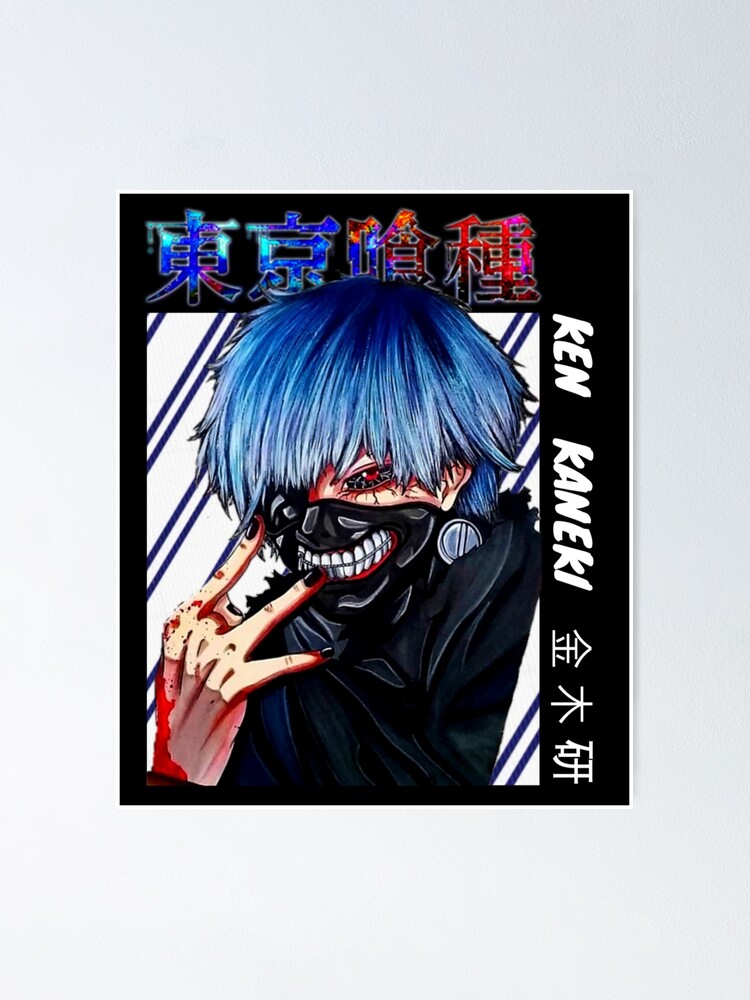 "Ken Kaneki " Poster for Sale by animeart34 | Redbubble