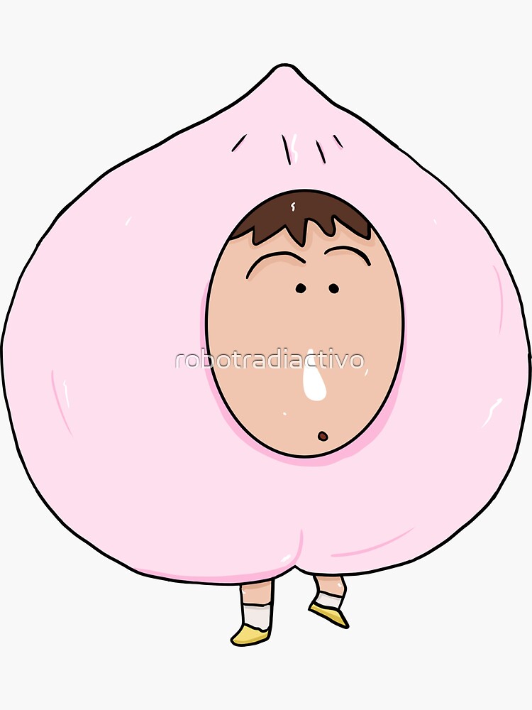 "Boo-chan Bo Suzuki Shin Chan" Sticker by robotradiactivo | Redbubble