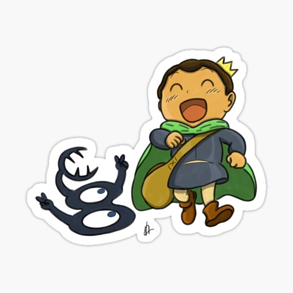 "Boji & Kage" Sticker for Sale by canaican | Redbubble