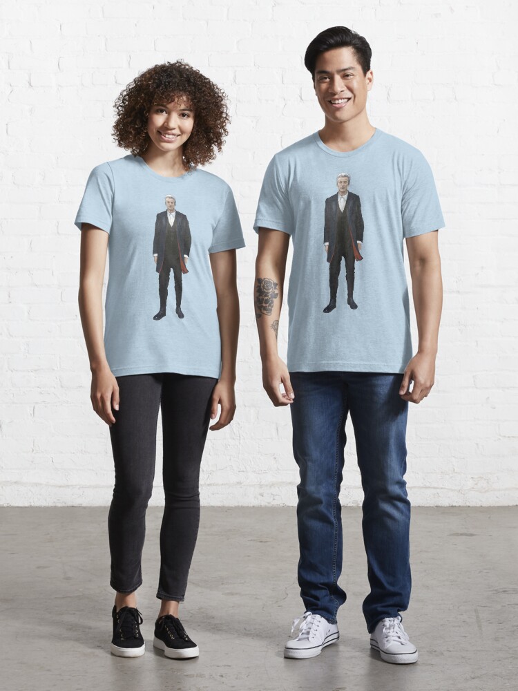 "The 12th Dr Who: Peter Capaldi" Essential T-Shirt for Sale by Kavatar ...