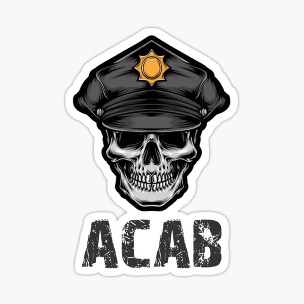 "ACAB" Sticker for Sale by ArminGreen | Redbubble
