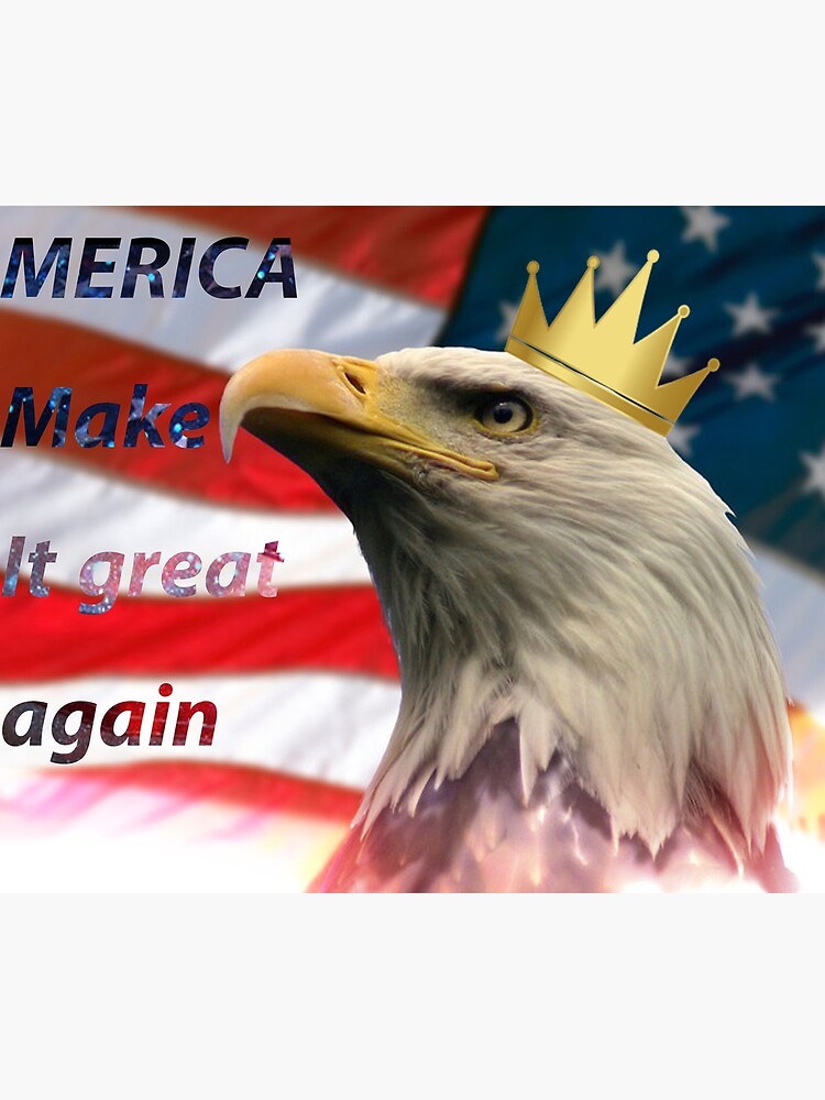 "american flag eagle eagle mullet eagle bandana egle" Poster for Sale ...