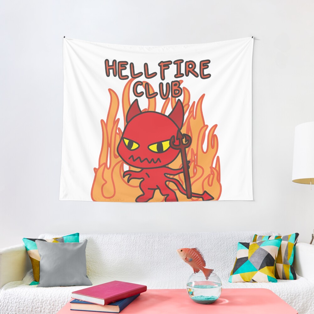Hellfire Club Tapestry sold by BilBailey | SKU 4946392 | 30% OFF Printerval