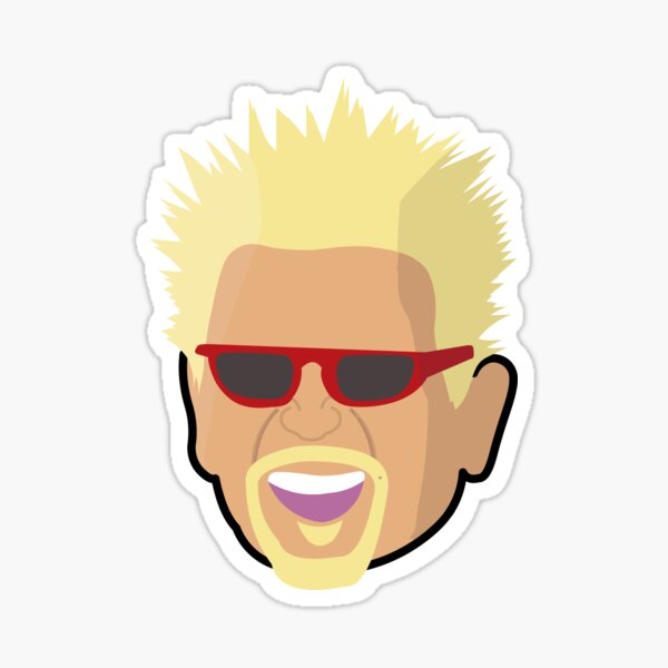 " flavor spicy chef emo scene meme bleach blond" Sticker for Sale by ...