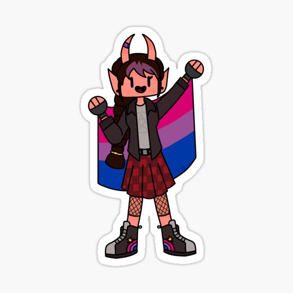 "Pride Fig!" Sticker for Sale by GiraffenGoggles | Redbubble