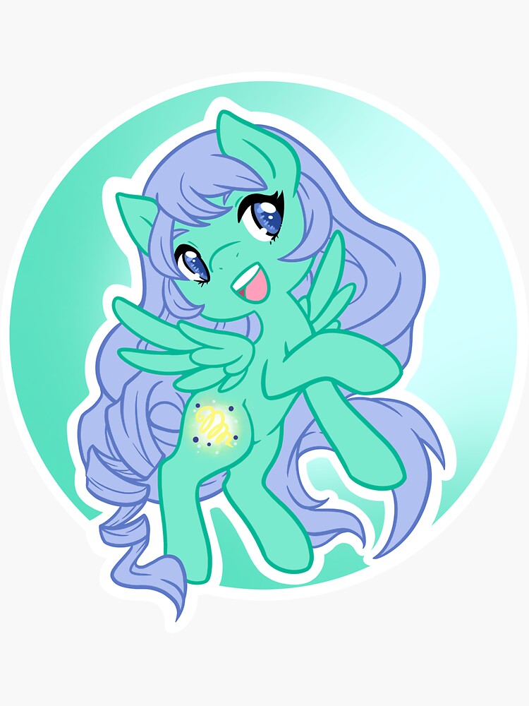 "Cute My Little Nejire Pony MHA" Sticker for Sale by lapetitlapearl ...