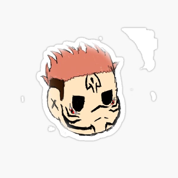 Pegatina «pequeño enojado chibi sukuna» de TwistedSpii | Redbubble