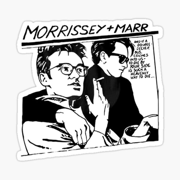 "The Smiths Morrissey Marr " Sticker for Sale by PosterstoreEtsy ...