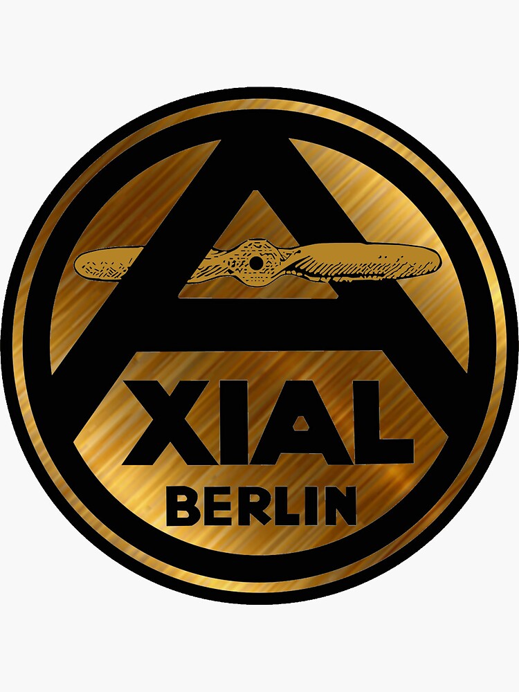 "Axial propeller logo" Sticker for Sale by MichaelEpp | Redbubble