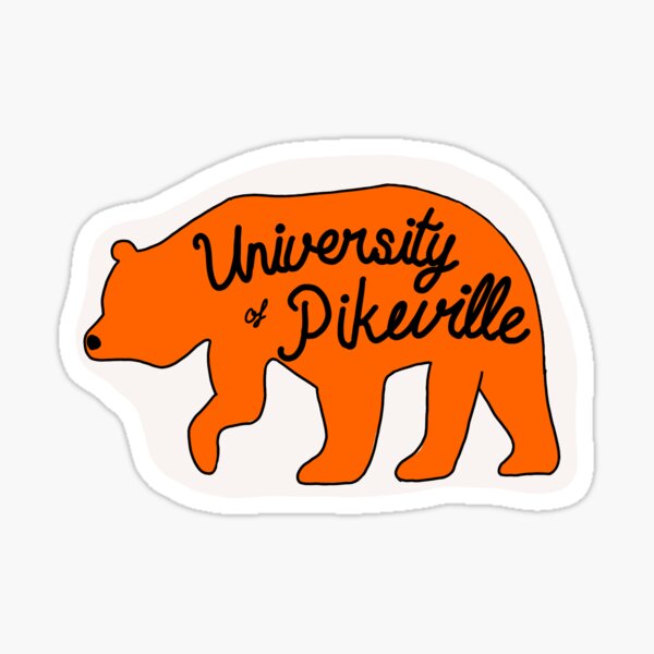 "University of Pikeville " Sticker for Sale by jgharrison3113 | Redbubble