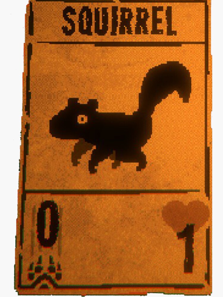 "Inscryption Psychological Horror Squirrel Card Game Halloween Scary ...