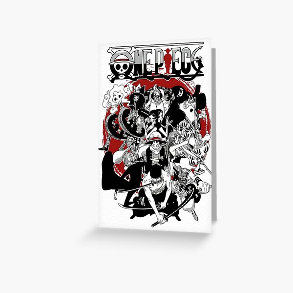 "One Piece" Greeting Card for Sale by AaronWeedo | Redbubble