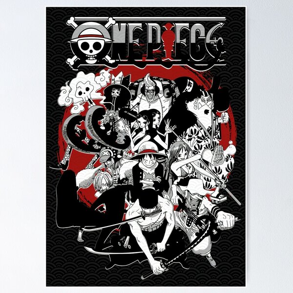 "One Piece Anime" Poster for Sale by BrandyBare | Redbubble