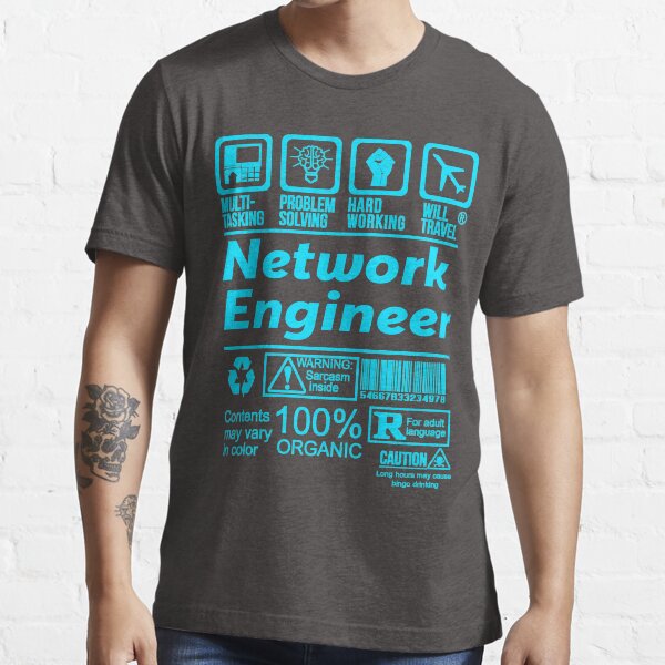 "NETWORK ENGINEER SOLVE PROBLEMS DESIGN" T-shirt for Sale by kashikens ...