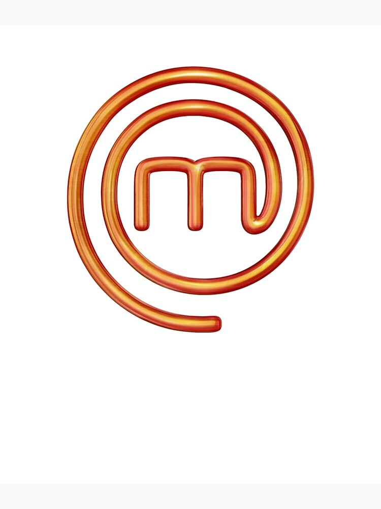 "MasterChef Golden Logo White Background" Poster for Sale by Chef ...