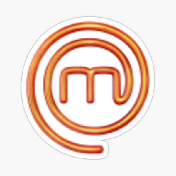 Pegatina «Logo MasterChef Dorado Sobre Fondo Negro» de Chef-Bubble ...