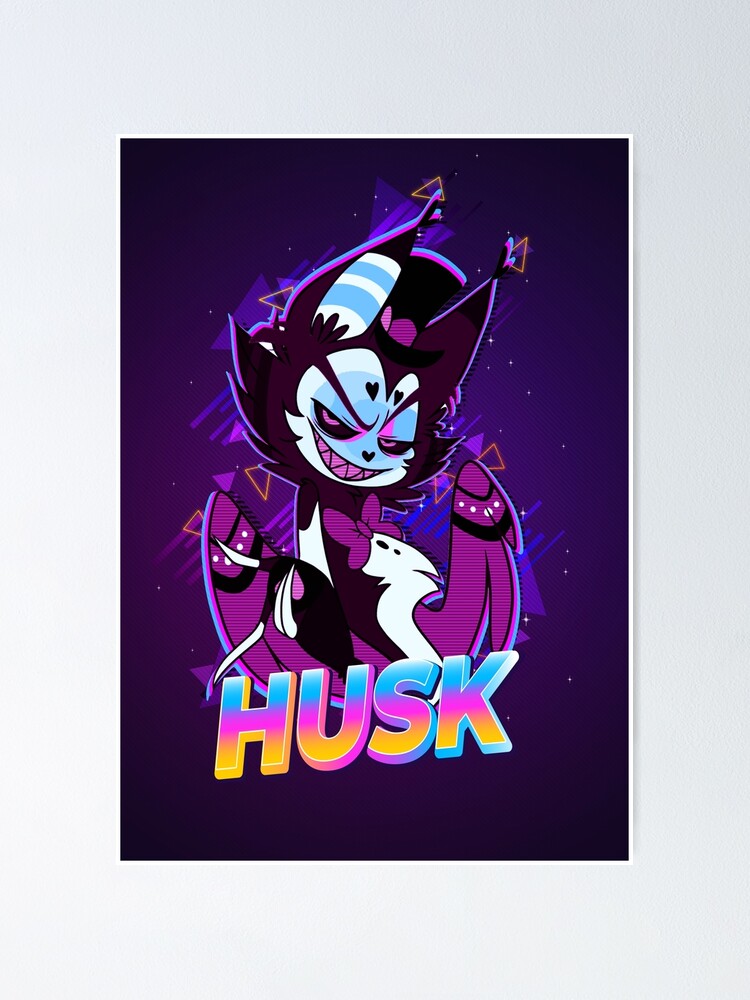 "Husk | Hazbin Hotel" Poster for Sale by HypeAnimetd | Redbubble