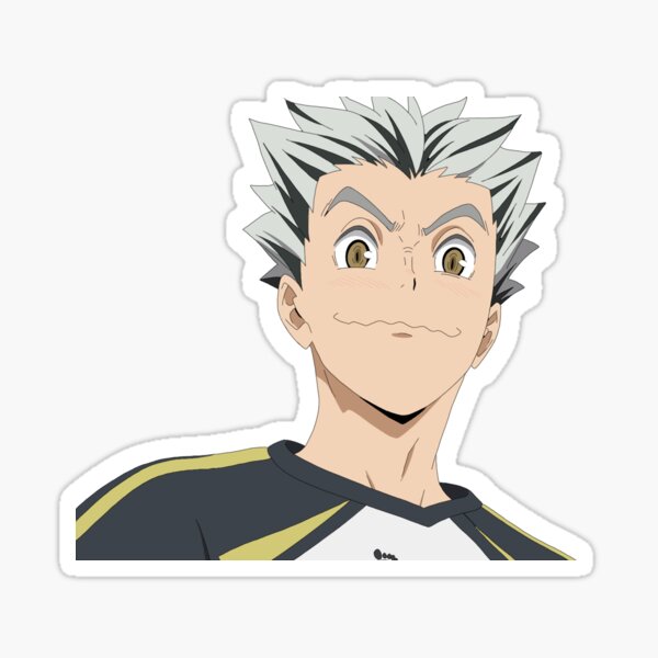 "Bokuto " Sticker for Sale by allithierry | Redbubble