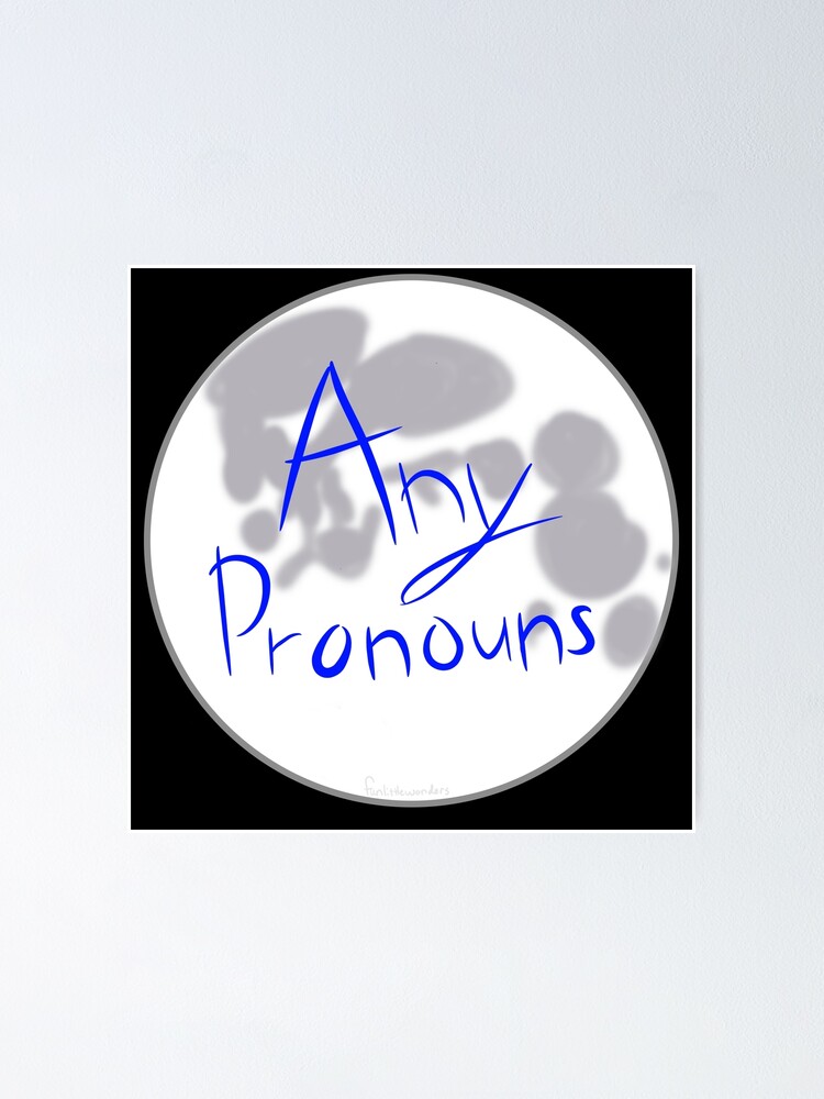 "Witchy Any Pronouns" Poster for Sale by funlittlewonder | Redbubble