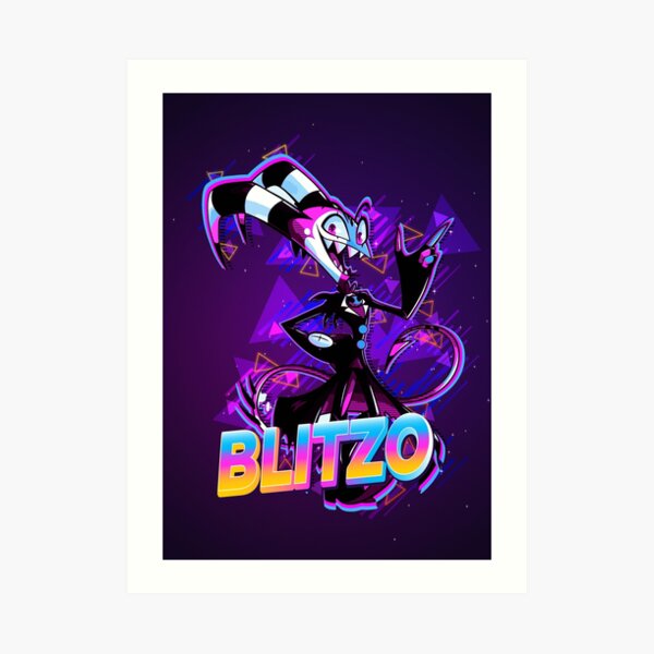 "Blitzo | Hazbin Hotel" Art Print for Sale by HypeAnimetd | Redbubble