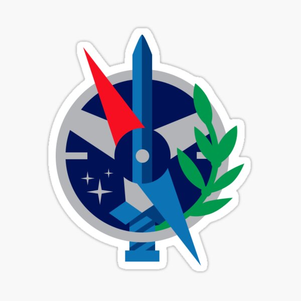 "IDF Tikshuv Matzpen Unit Sticker" by madebyted | Redbubble