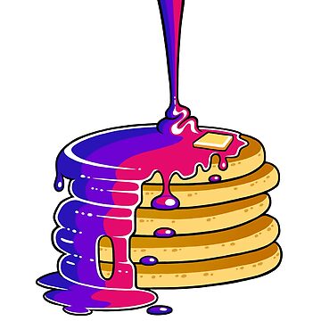 "Bi Bisexual Pride Pancakes LGBT" Art Board Print for Sale by ...