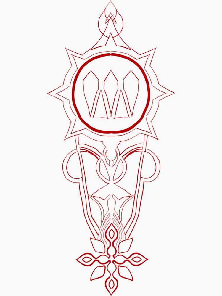 "Awoken snowflake " Sticker for Sale by JCGdesignz | Redbubble