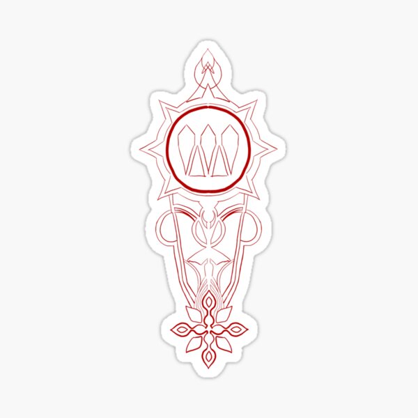 "Awoken snowflake " Sticker for Sale by JCGdesignz | Redbubble