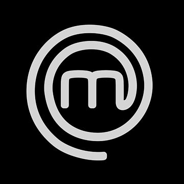 "MasterChef Small White Logo Black Background" Apron for Sale by Chef ...