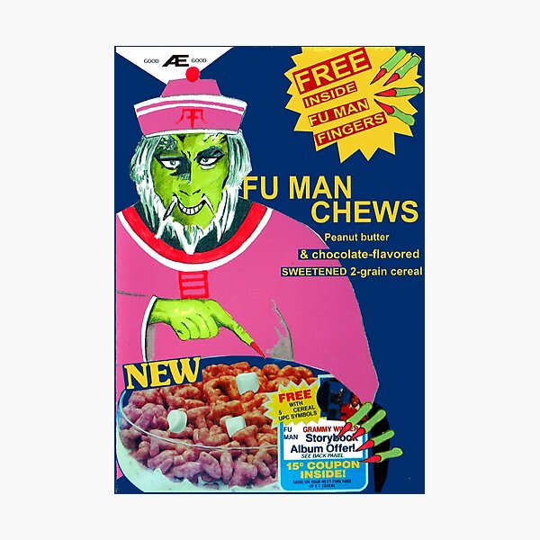 "Fu Man Chews on Elm Street" Photographic Print by rabidweasels | Redbubble