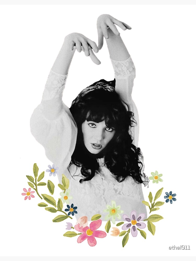 "Kate Bush - Stranger Things Flowers Wuthering Heights" Poster for Sale ...