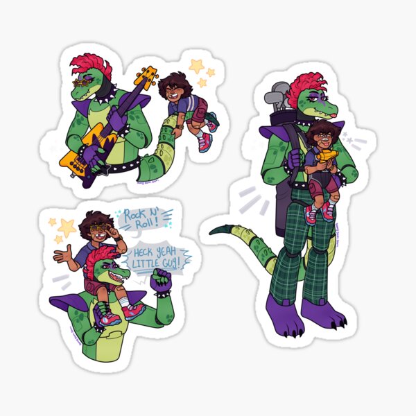 "Gregory & Monty!" Sticker by SamySamSam | Redbubble