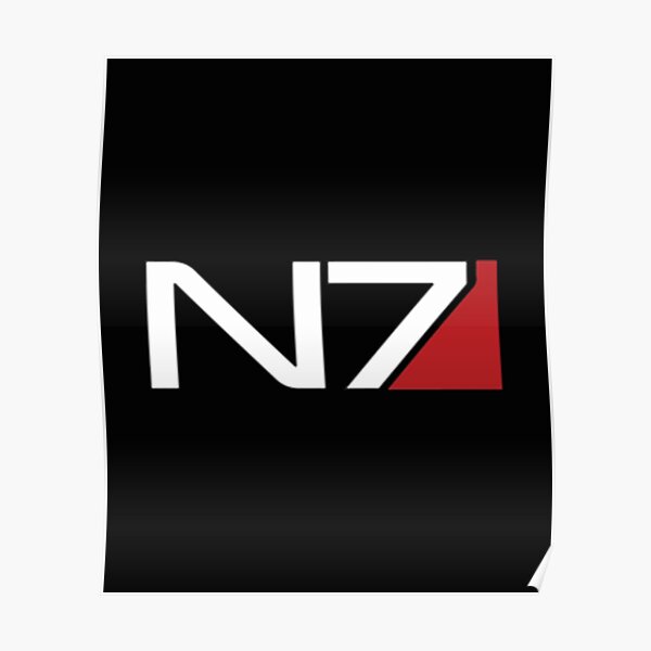 "Mass Effect N7 696" Poster for Sale by DaltonHutchin | Redbubble
