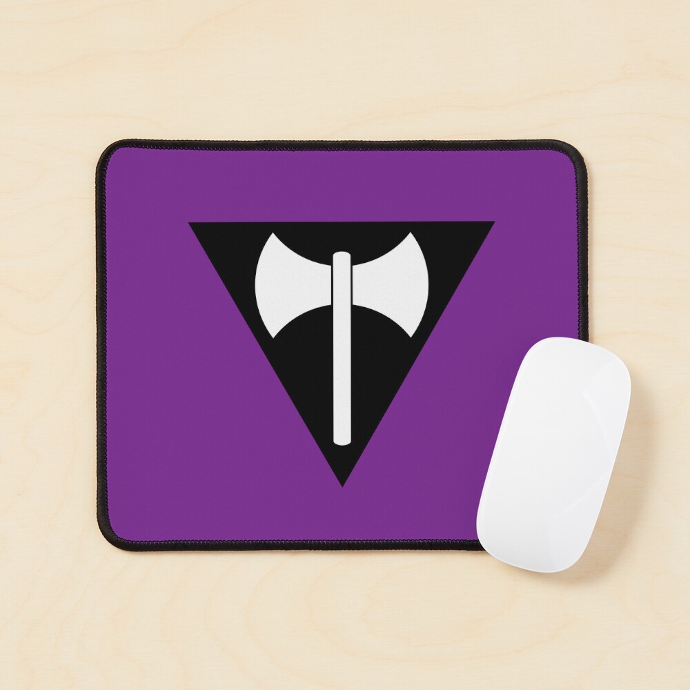 "Labrys Lesbian Pride Symbol - Labrys Lesbian Pride Flag" Sticker for ...