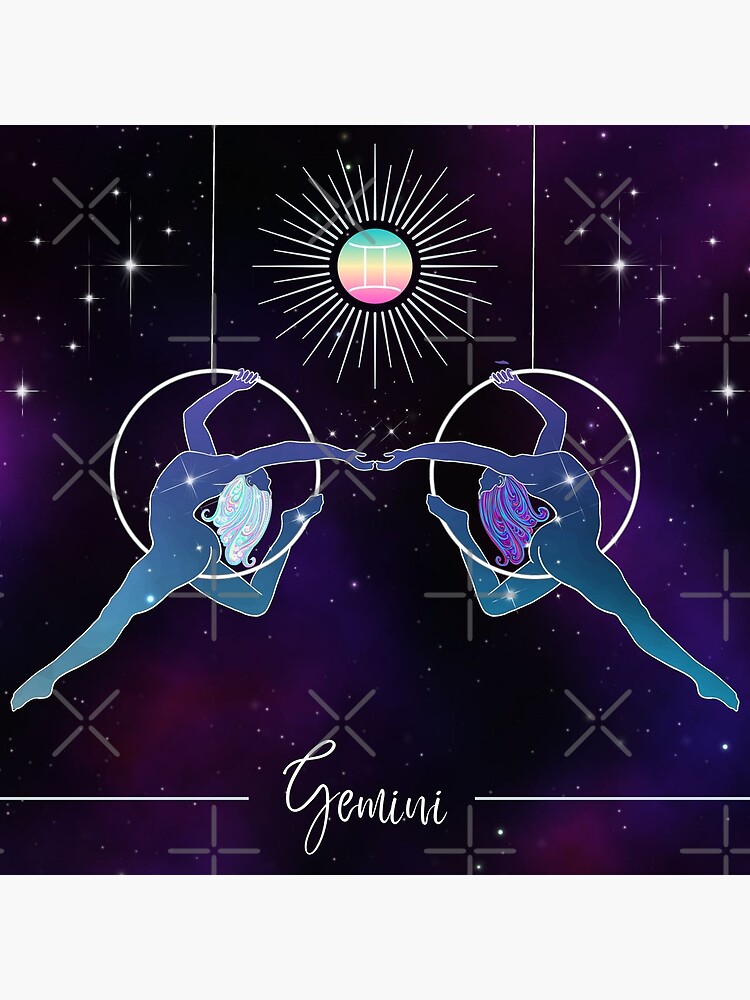 "Gemini Goddesses " Poster for Sale by InspireArtByZoe | Redbubble