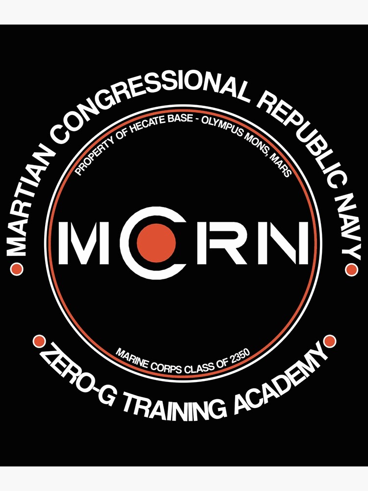 "MCRN Mars Marine Zerog Training Academy Original Design 1486" Poster ...