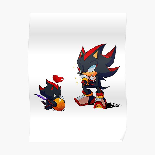 "Shadow The Hedgehog So Cute" Poster for Sale by RussellsCloset | Redbubble