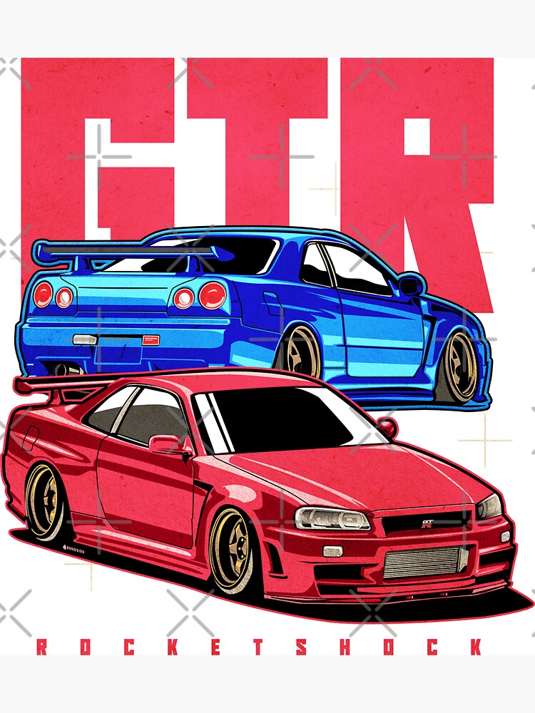 "skyline r34 gtr godzilla jdm japan paul walker fast and furious ...