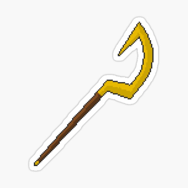 "Pixel Art Sly Cooper's Cane" Sticker for Sale by Glendor | Redbubble