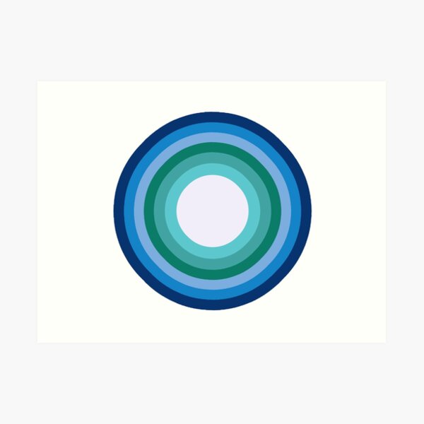 Gay Pride Flag Circle Art Print For Sale By Kiippers Redbubble