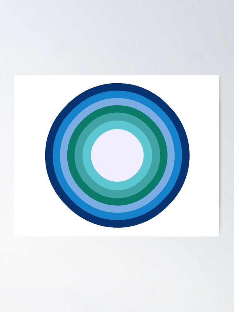 "gay pride flag circle" Poster for Sale by kiippers | Redbubble